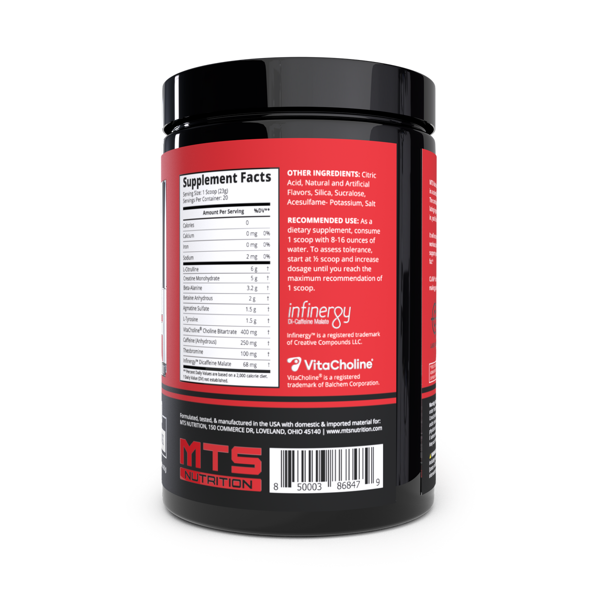 MTS Nutrition CLASH | The Best Pre-Workout Supplementation